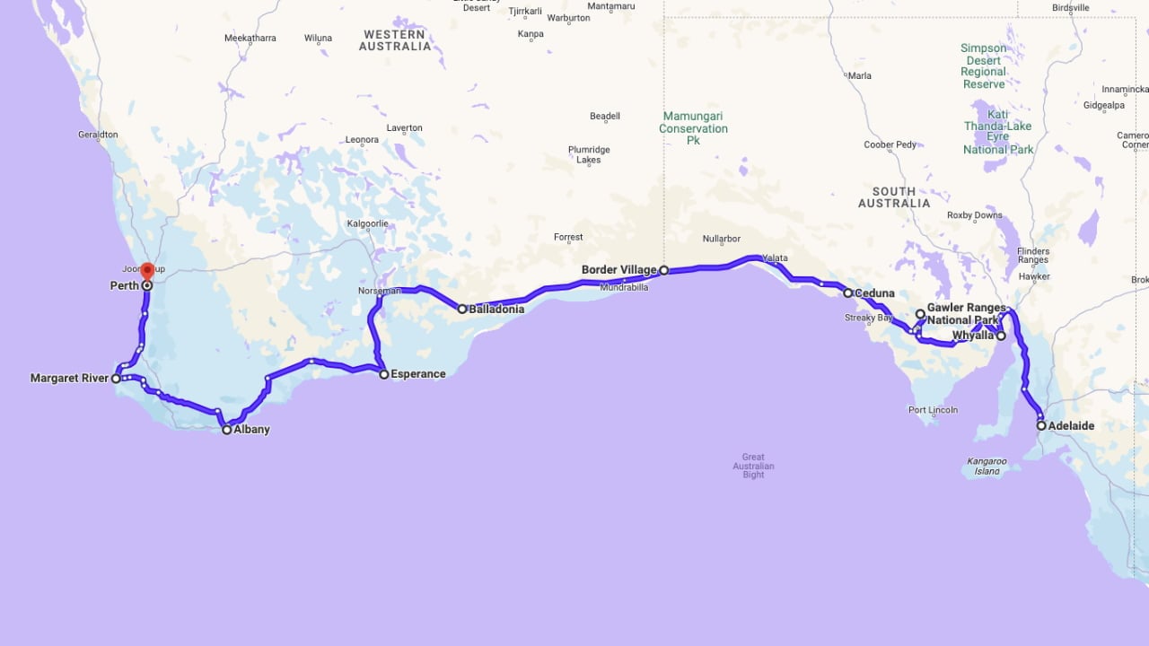 The ultimate Adelaide to Perth road trip guide | Turo Australia