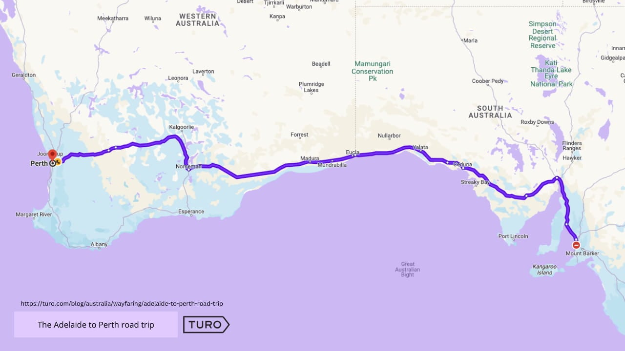 The ultimate Adelaide to Perth road trip guide | Turo Australia