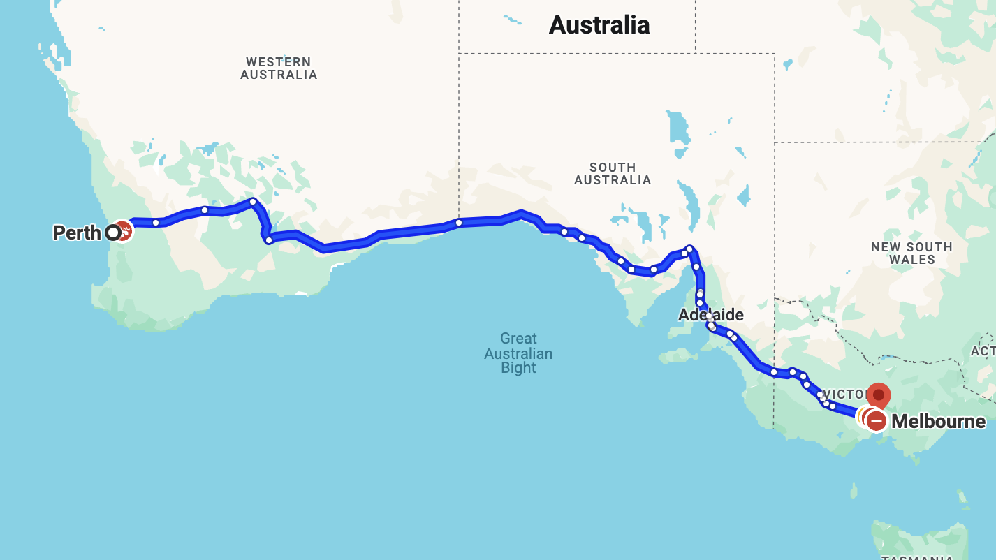 Perth to Melbourne drive: The ultimate road trip | Turo AU