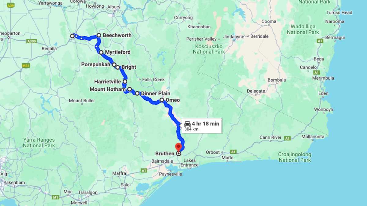 The Great Alpine Road | Turo Australia