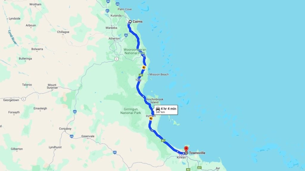 Cairns to Townsville drive: The ultimate road trip guide