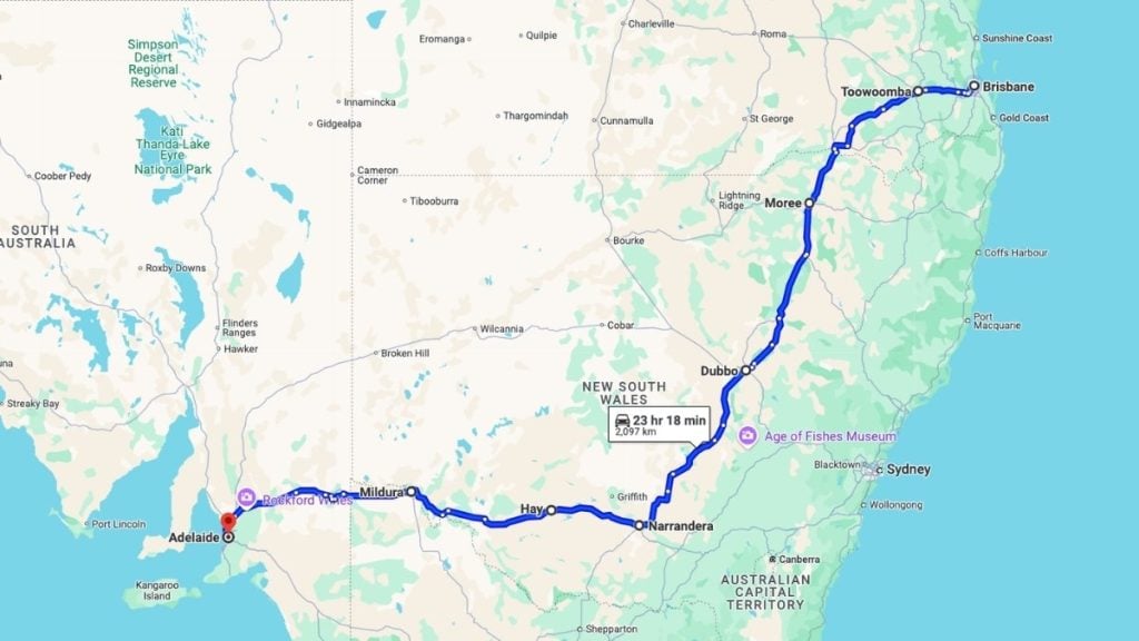 Brisbane to Adelaide road trip: The ultimate drive guide