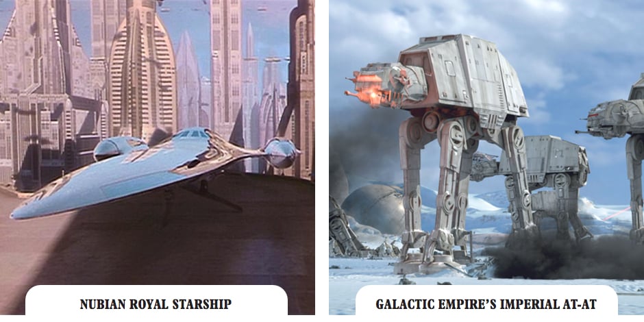 Top Star Wars vehicles, from AT-ATs to X-Wings | Field Notes: The Turo blog