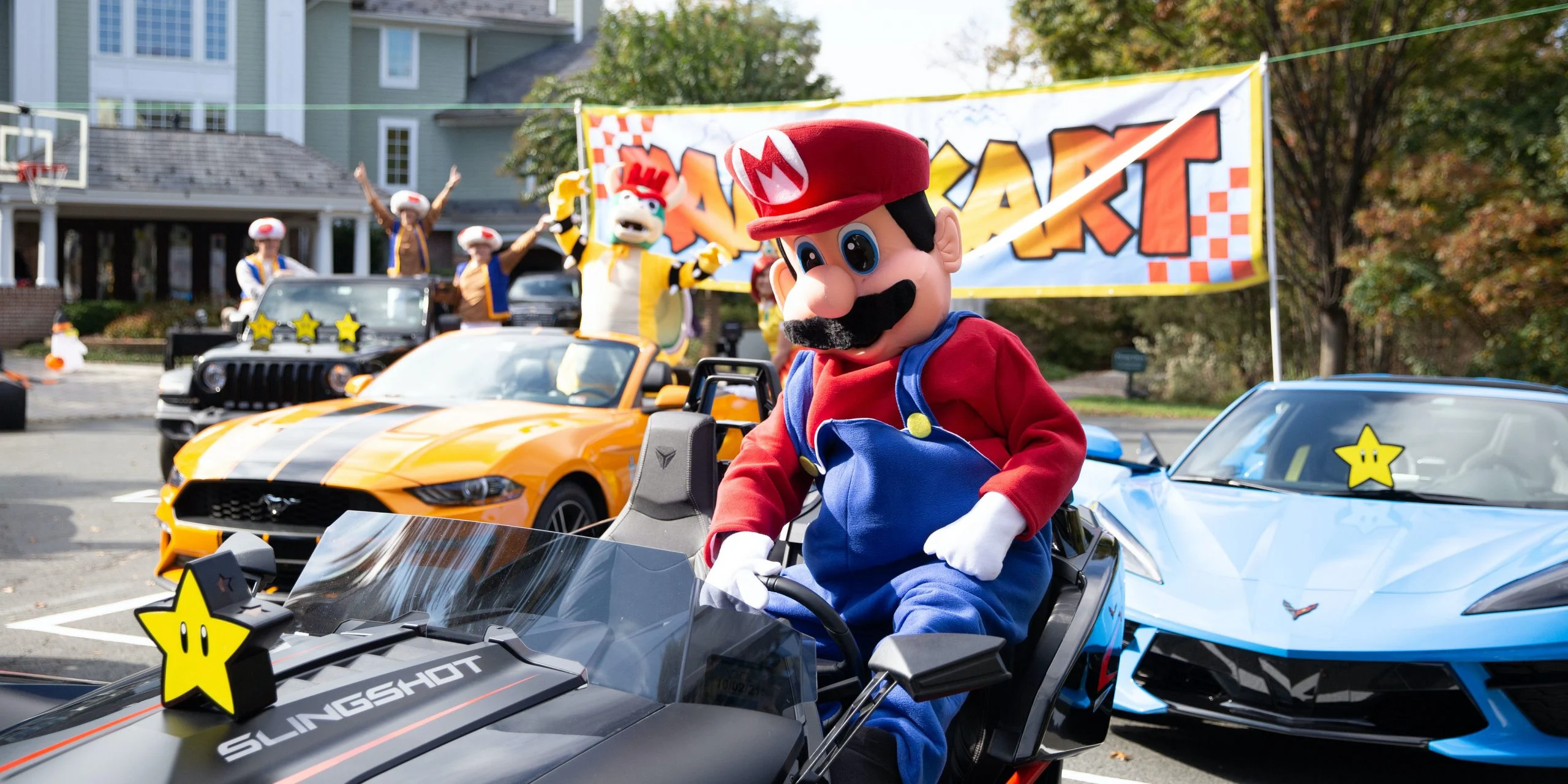 A Mario-inspired Halloween parade - Field Notes: The Turo blog
