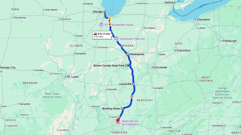 Chicago to Nashville drive: The ultimate road trip guide | Field Notes ...