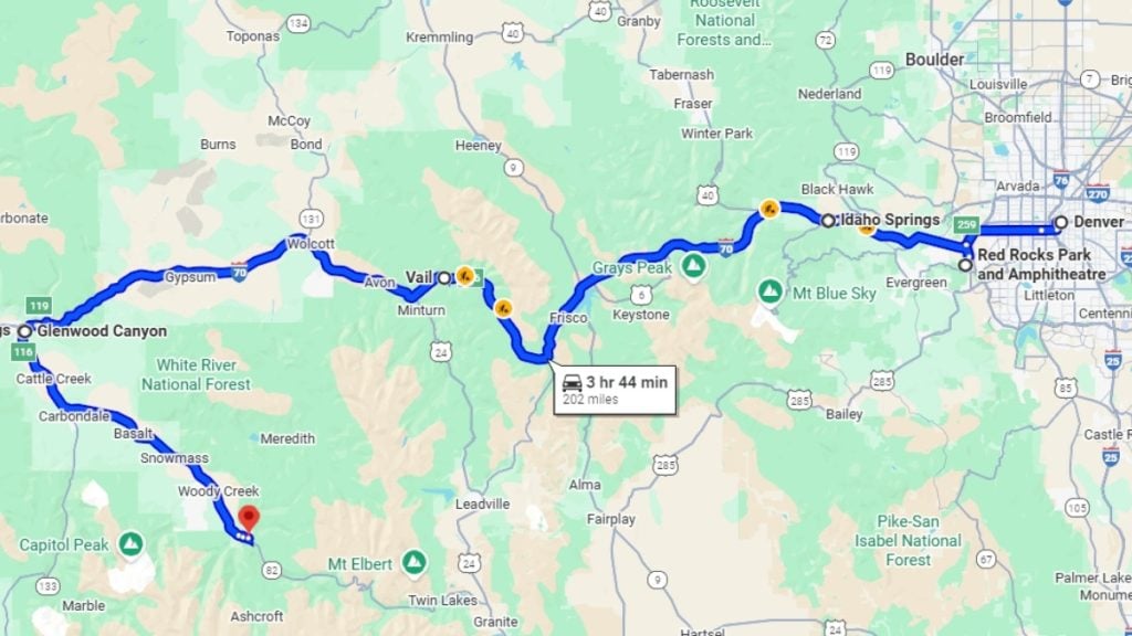 Drive from Denver to Aspen, Colorado: The ultimate road trip guide ...