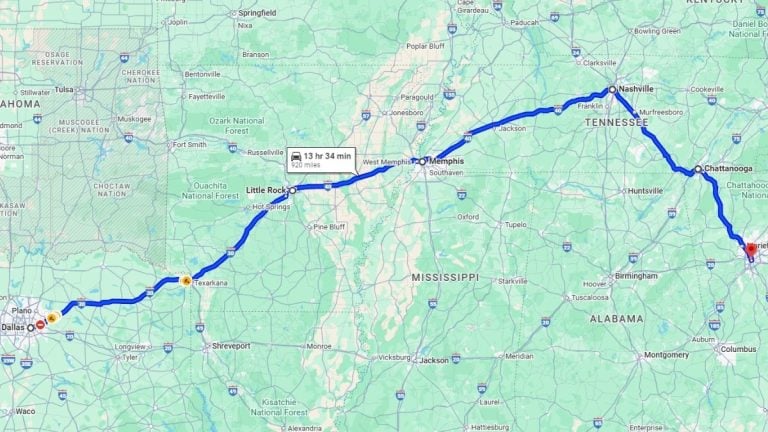 Dallas to Atlanta Drive: The ultimate road trip guide | Turo