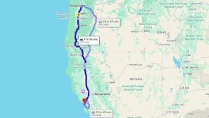 The perfect two-day road trip: Portland to San Francisco drive | Field ...